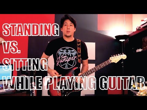 Best Tips For Playing Guitar Standing Up ⋆ Chromatic Dreamers