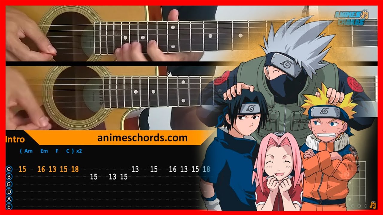 15 Early Intermediate Anime Songs To Practice Barre Chords ⋆ Chromatic ...